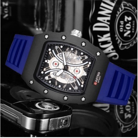 Jual Jam Tangan Pria Gastro D26-1 Rubber Silicon Water Resistant 3 ATM ...