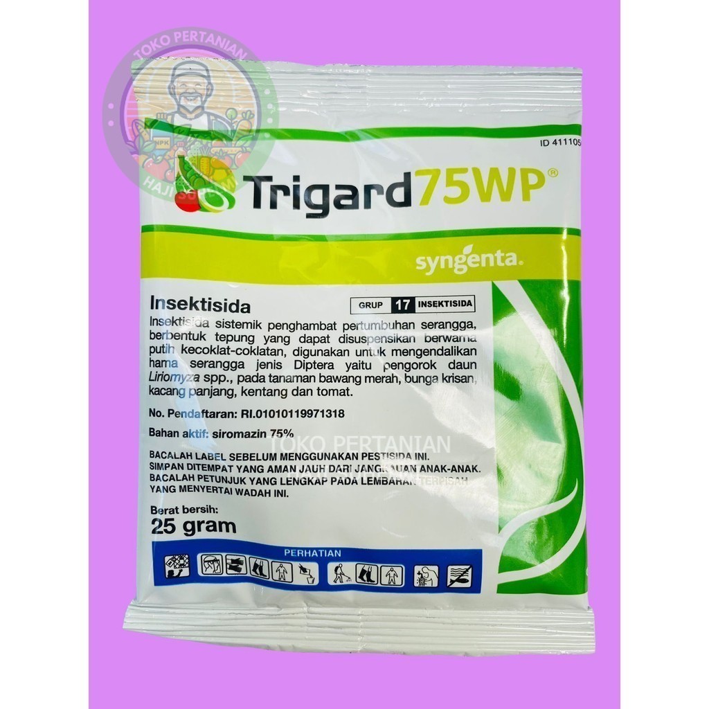Jual Insektisida TRIGARD 75WP 50gram Syngenta Original!!! | Shopee ...