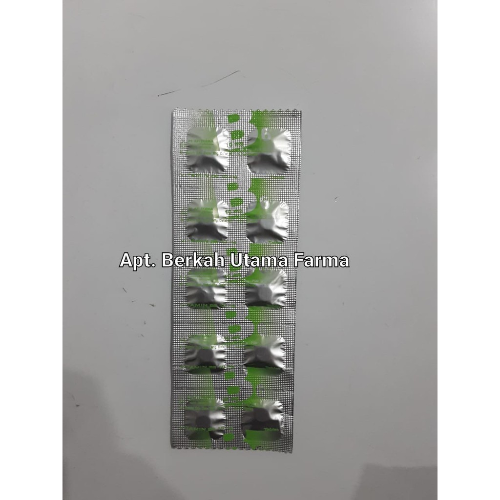 Jual Vitamin B6 10 mg Per Strip isi 10 Tablet ( AFI FARMA ) | Shopee ...