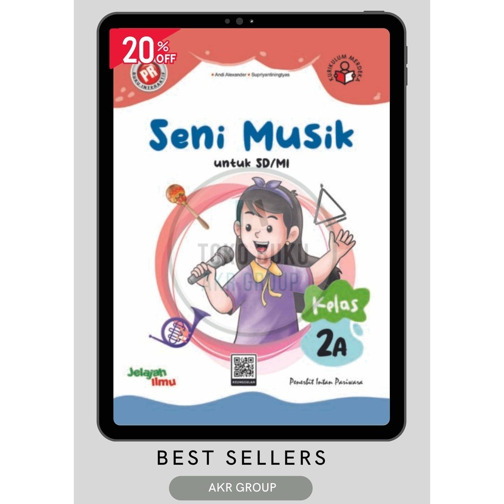 Jual Buku Pr/Lks Seni Musik Kelas 2 SD/MI Semester 1 Kurikulum Merdeka Intan pariwara Tahun 2024 ...
