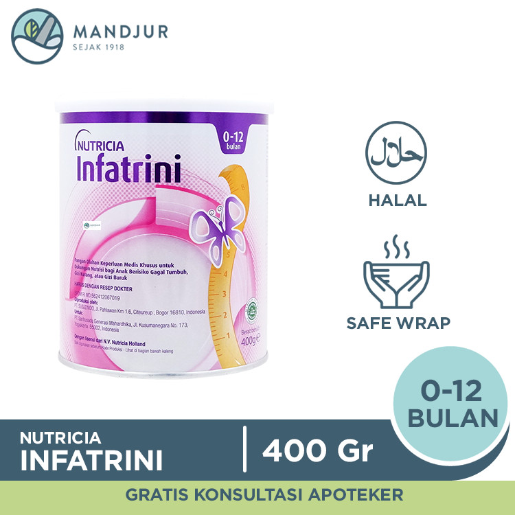 Jual Nutricia Infatrini Powder 400 gram | Shopee Indonesia