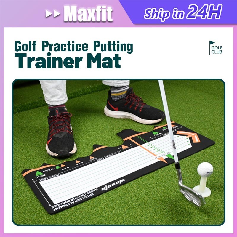 Jual Karpet Panduan Swing Golf Trainer Untuk Latihan Golf Mat Practice ...