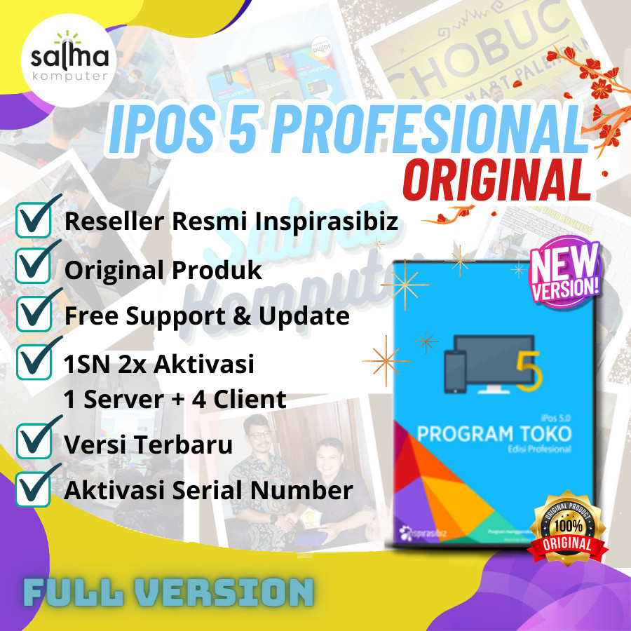 Jual Program Toko IPos 5 Edisi Profesional ORIGINAL | Shopee Indonesia