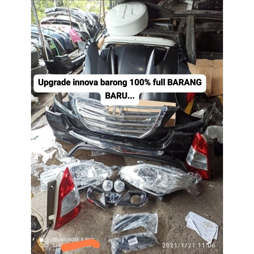 Jual Modifikasi modif upgrade Upgrade innova 2005-2011 ke 2015 | Shopee ...