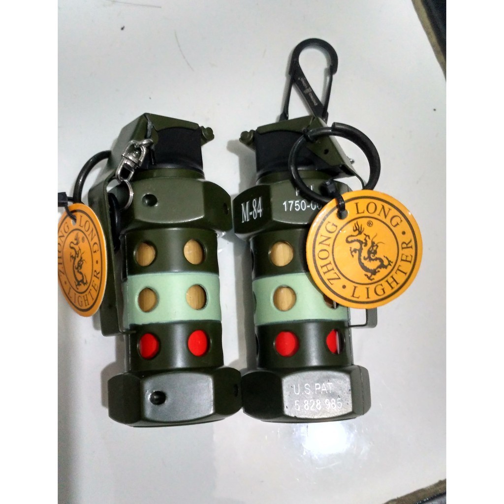 Jual Lighter Granat Model FlashBang M-84 - Korek Granat - Korek Api ...