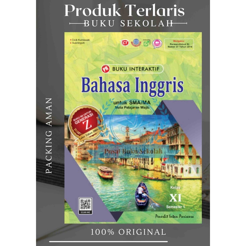 Jual Buku Pr/Lks Bahasa Inggris K13 SMA/MA Kelas 11/XI Semester 1 Intan pariwara Tahun 2024 ...