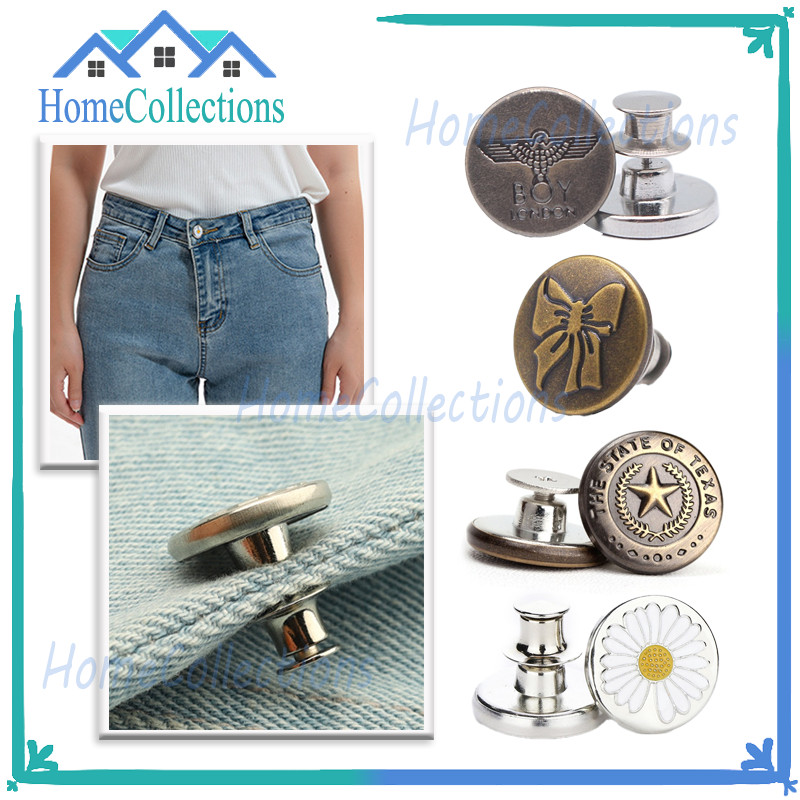 Jual Kancing Jeans/Kancing Motif Daisy Multifungsi/Jeans kancing ...