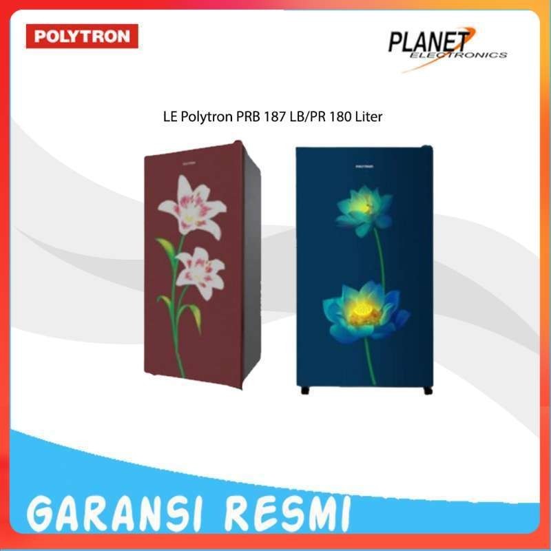 Jual Kulkas 1 Pintu Polytron PRB 187/9 LB/PR | Shopee Indonesia