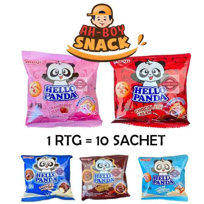 Jual HELLO PANDA SACHET RENCENG ( 10 SACHET X 8 GRAM) - COKELAT ...