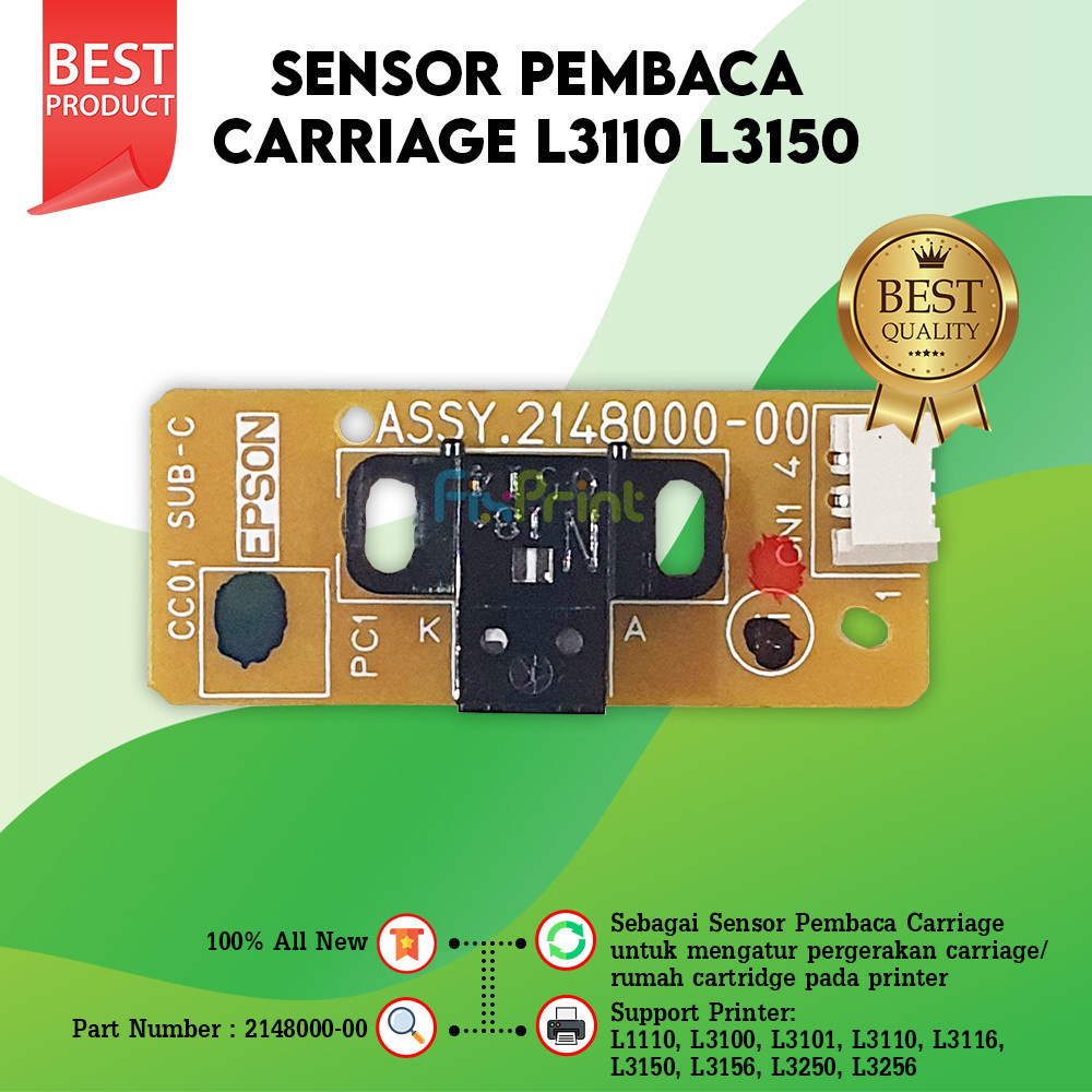 Jual Sensor Carriage L3110 Printer Epson L1110 L3101 L3116 L3150 Assy ...