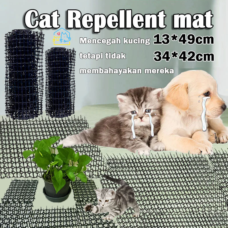 Jual 34CM x 42CM Matras Paku Anti Kucing/ Garden Prickle Penolak kucing ...