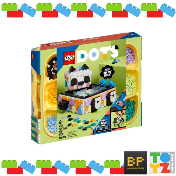 Jual Lego 41959 Dots - Cute Panda Tray - Original TP Bali | Shopee ...
