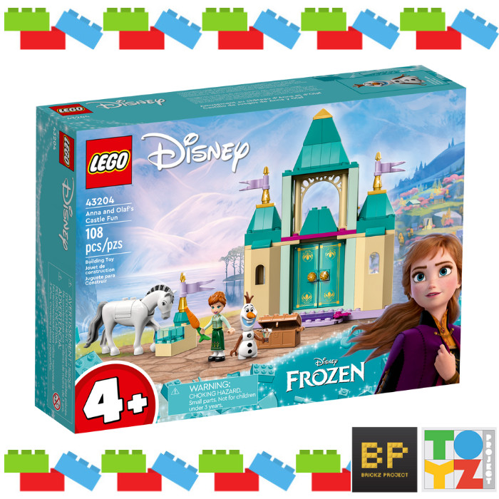 Jual Lego 43204 Disney - Anna and Olaf's Castle Fun Original TP Bali ...