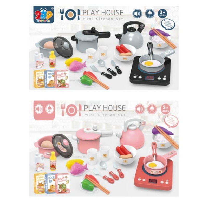 Jual [station] Mainan Peran Anak Cewek Masak Masakan Anak Peralatan ...