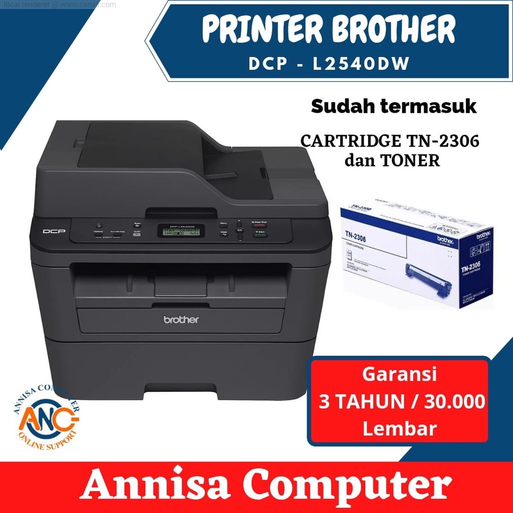 Jual promo spesial Printer Brother DCP-L2540 DW Duplex Wireless ...
