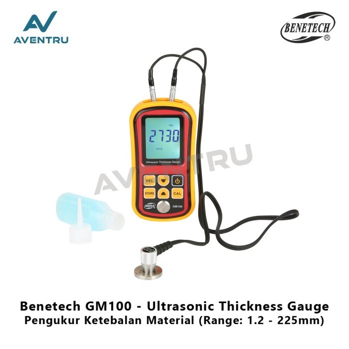 Jual Ultrasonic Thickness Gauge GM100 BENETECH Alat Ukur Pengukur Ketebalan | Shopee Indonesia