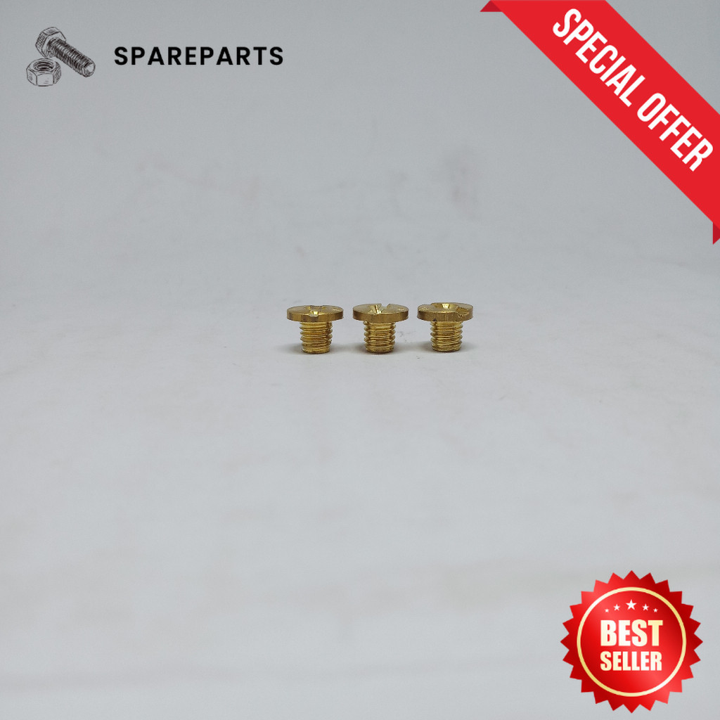 Jual Sepuyer Bensin Universal Spuyer Main Jet Karburator Nomor 160 Main ...