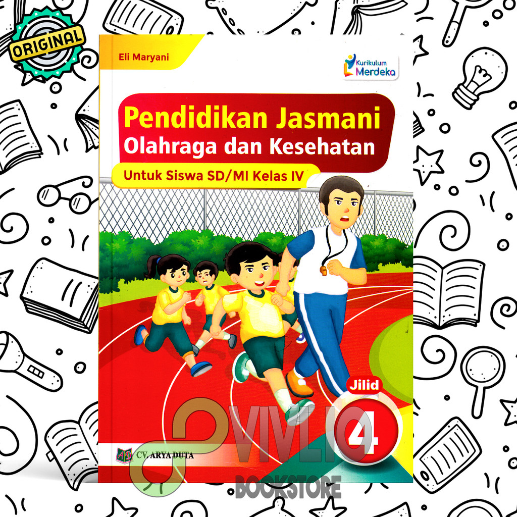 Jual Pendidikan Jasmani, Olahraga dan Kesehatan SD/MI Kelas IV Arya Duta | Shopee Indonesia