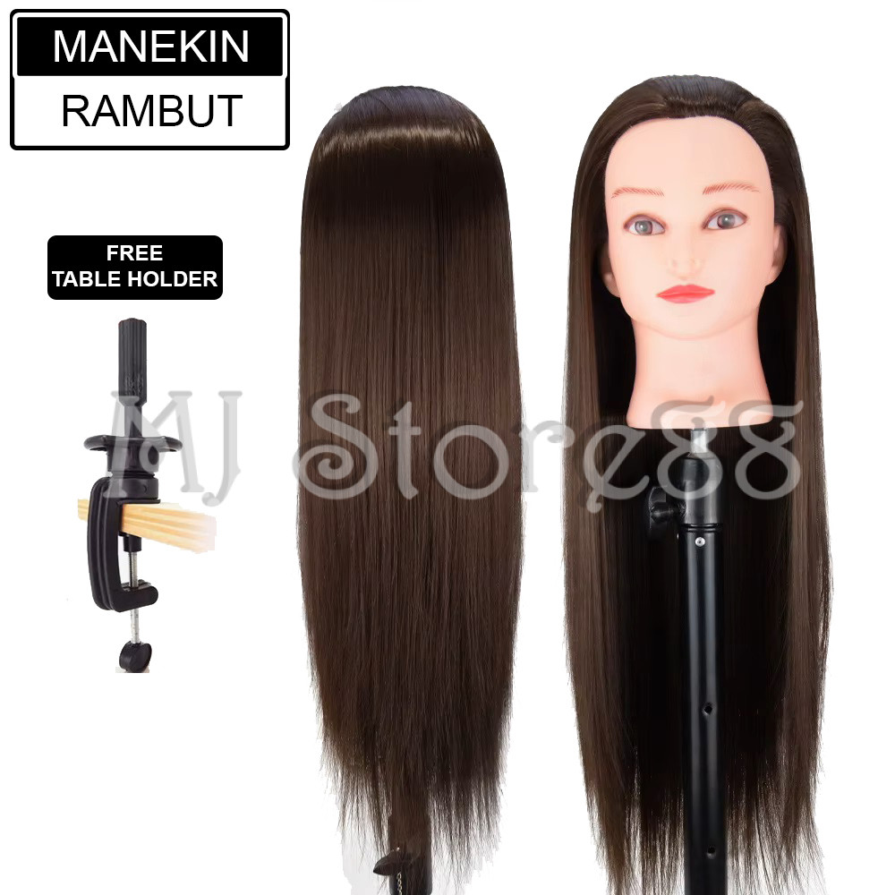 Jual MANEKIN RAMBUT / PATUNG KEPALA / RAMBUT PALSU / BELAJAR PANGKAS ...