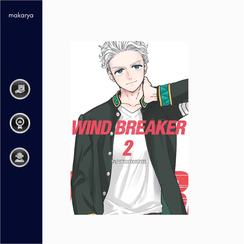 Jual Komik Wind Breaker Vol. 2 (Satoru Nii) | Shopee Indonesia