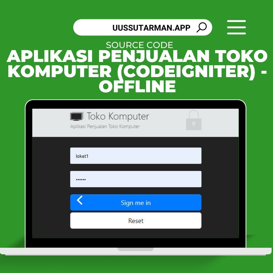 Jual source code Aplikasi Penjualan Toko Komputer (Codeigniter ...