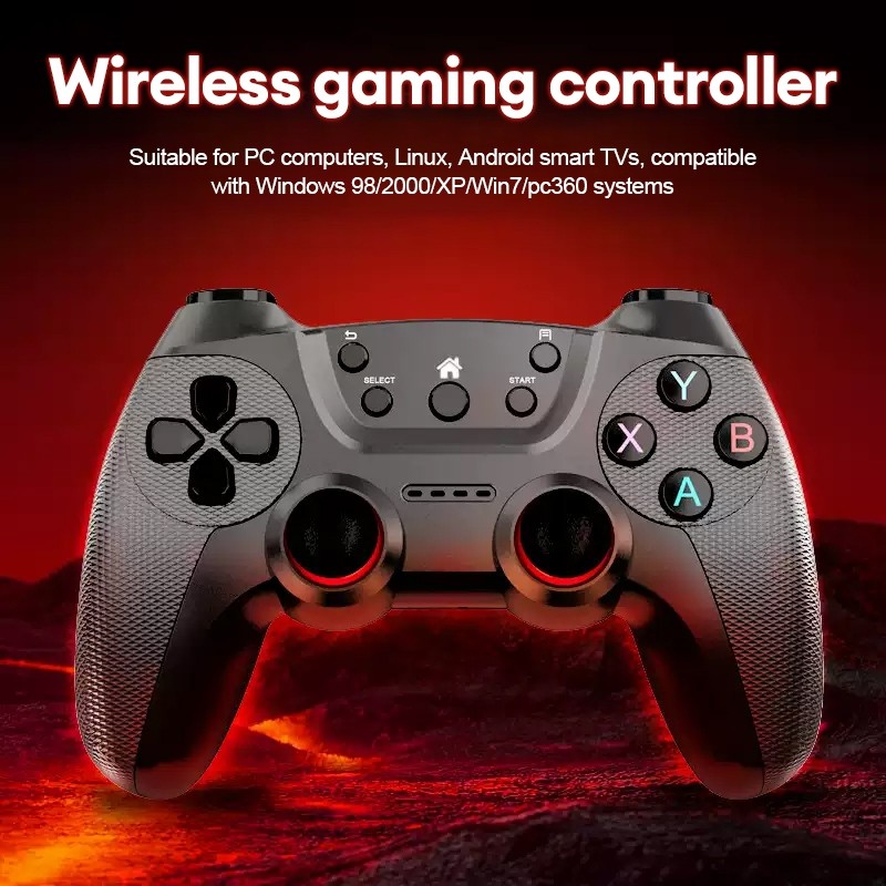 Jual Gamepad Joystick Wireless 2.4GHz Game Controller Di Laptop PC ...