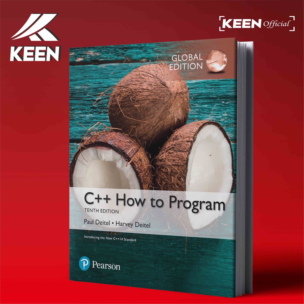 Jual C++ How to Program, 10th Edition, Global Edition by Paul Deitel ...