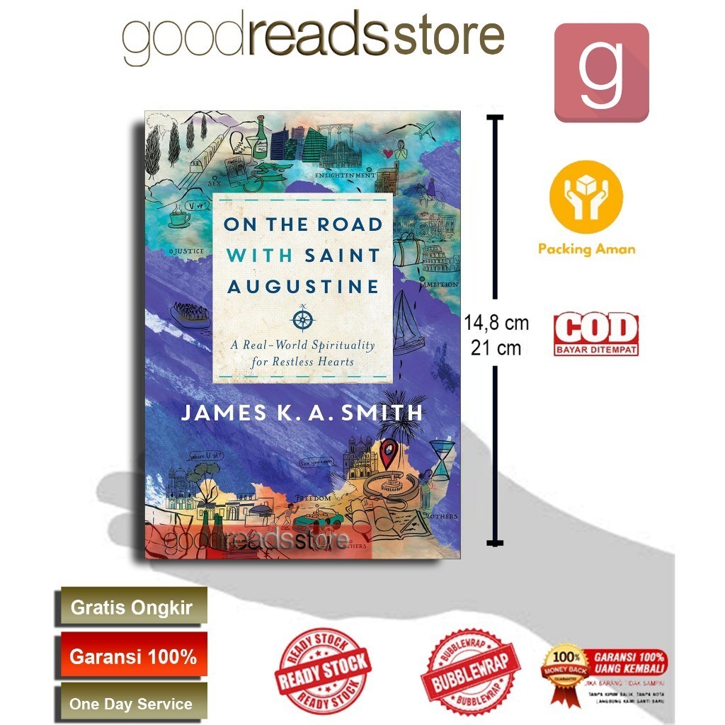Jual On the Road with Saint Augustine by James K. A. Smith (English) | Shopee Indonesia