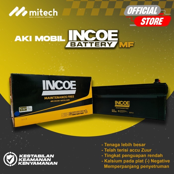 Jual Incoe MF Astra Aki Kering Forklift N200 / 190H52 - 12V / 200Ah ...