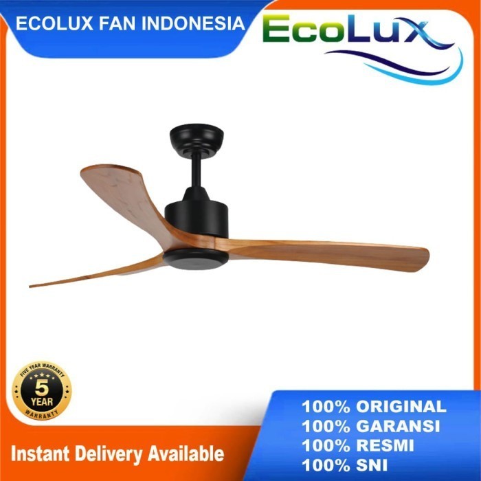 Jual Kipas Angin plafon remot 52" Model Kayu Cendana Modern Minimalis ...