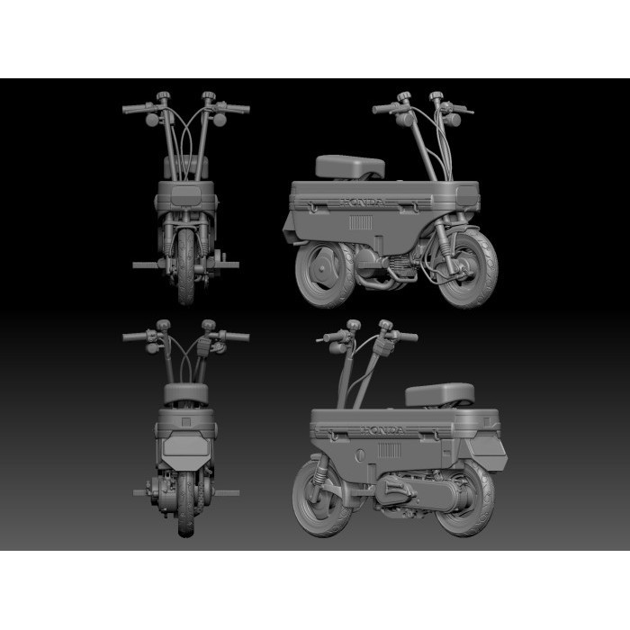 Jual Figure Resin honda motocompo Skala 64 Miniatur Pajangan Diorama ...