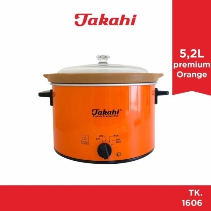 Jual Original TAKAHI SLOW COOKER 5.2 LITER 1606 | Shopee Indonesia