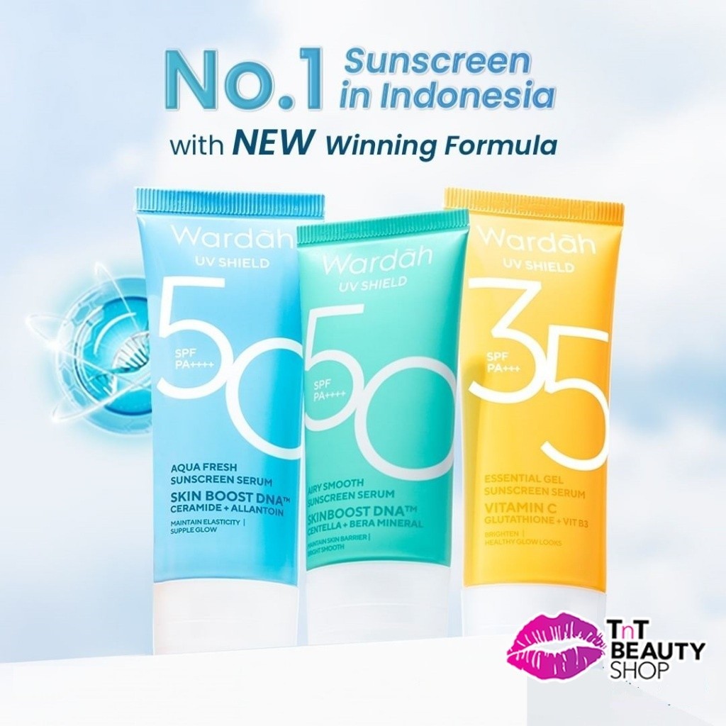 Jual Wardah Sun Care SERIES - Sunscreen SPF 50 | Aqua Fresh Essence ...