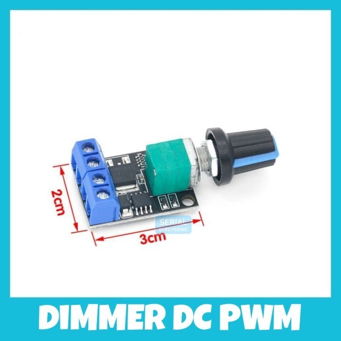Jual Dimmer DC PWM Motor Speed 5-16V 10A Controller Lampu LED | Shopee ...