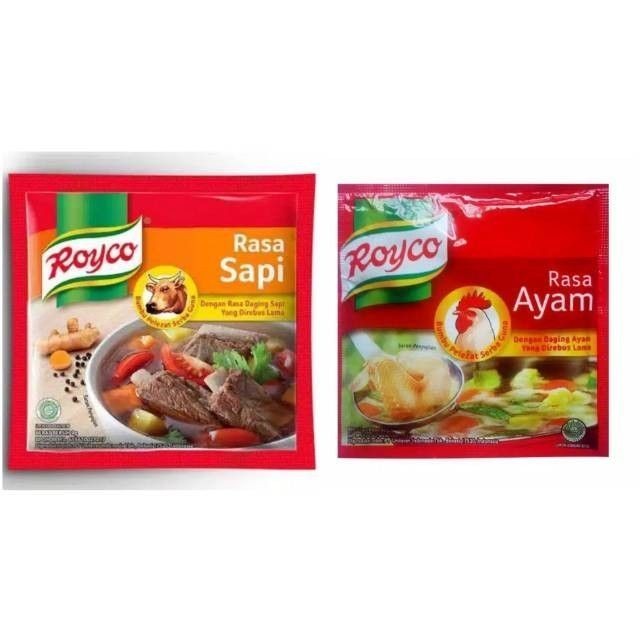 Jual Royco Sachet Ayam & Sapi Renceng Penyedap Rasa 12pcs | Shopee ...