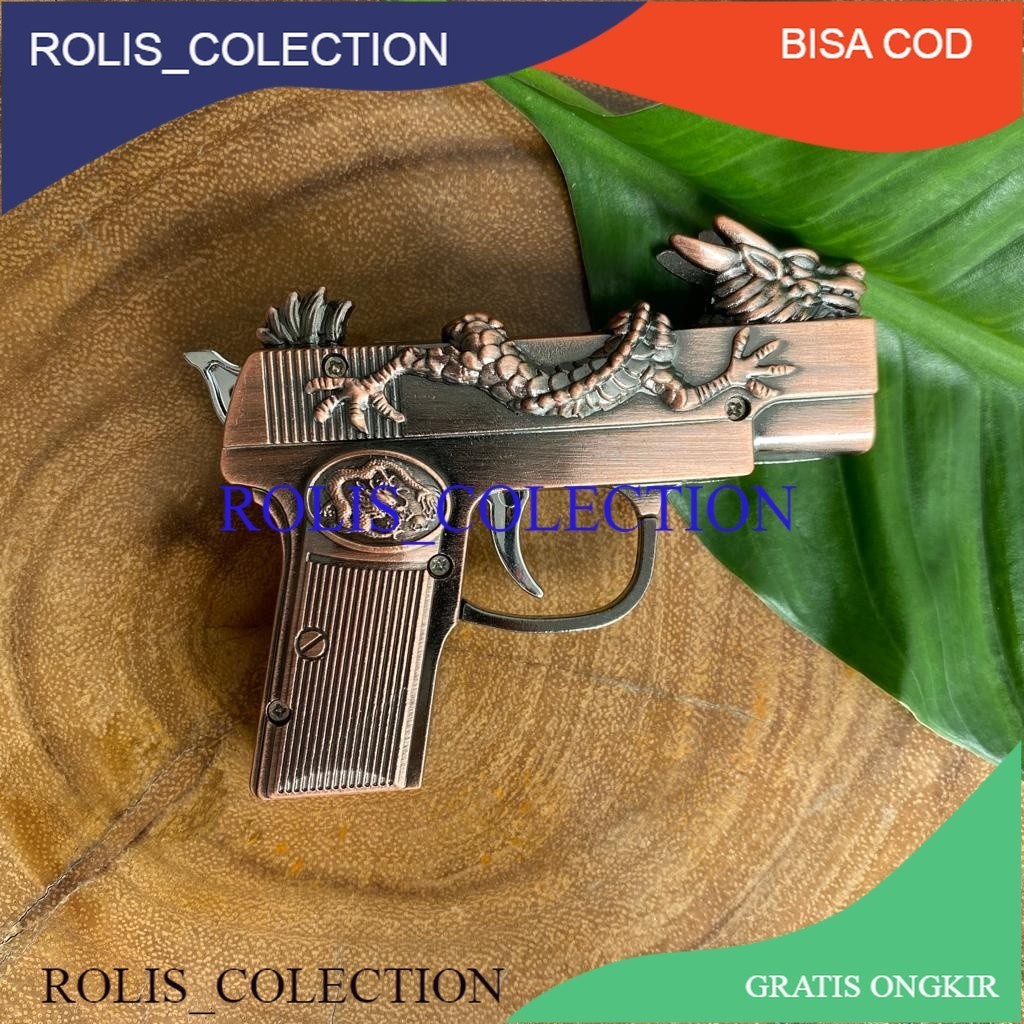 Jual KOREK MINIATUR PISTOL+LASER MODEL NAGA KOREK UNIK DAN KOLEKSI ANTIK | Shopee Indonesia