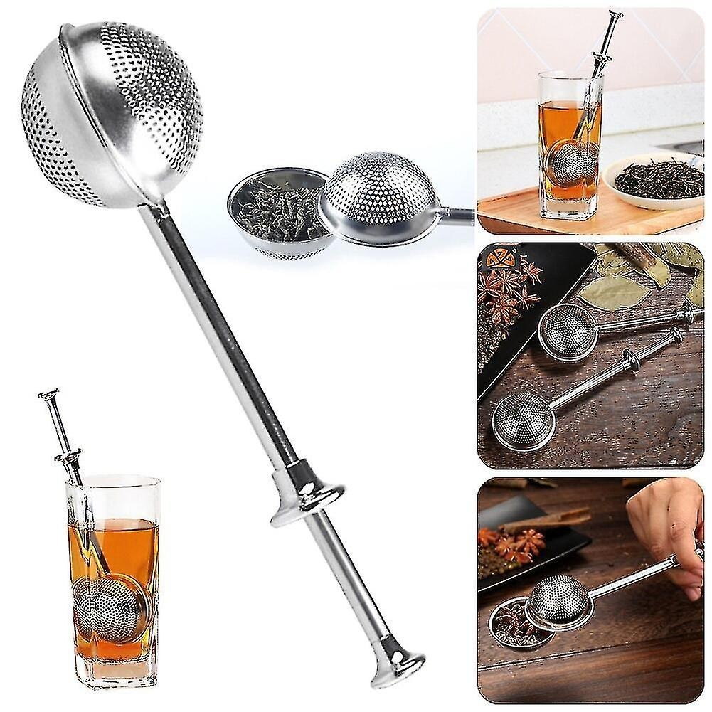 Jual Infuser Penyaring Teh Bola | Telescopic Tea Stainer Spherical Tea ...
