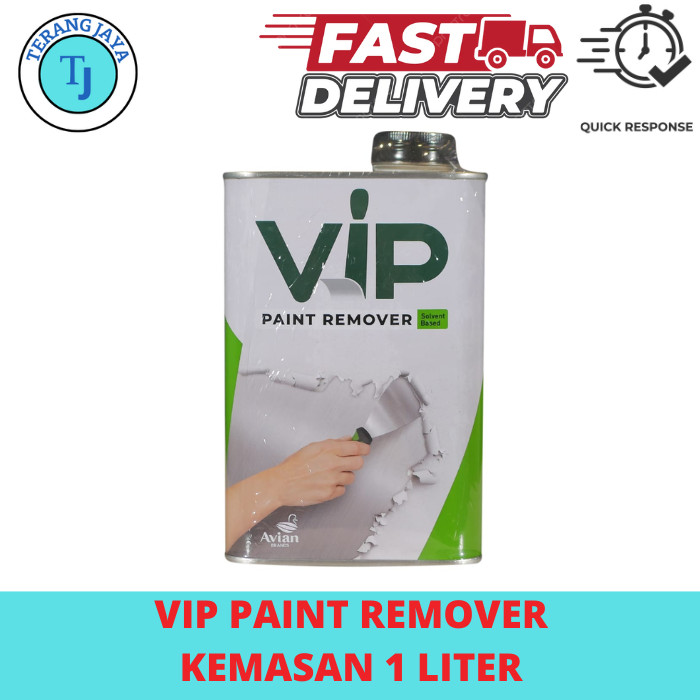 Jual VIP Paint Remover 1 Liter - Perontok Cat / Soda Api Cair | Shopee ...