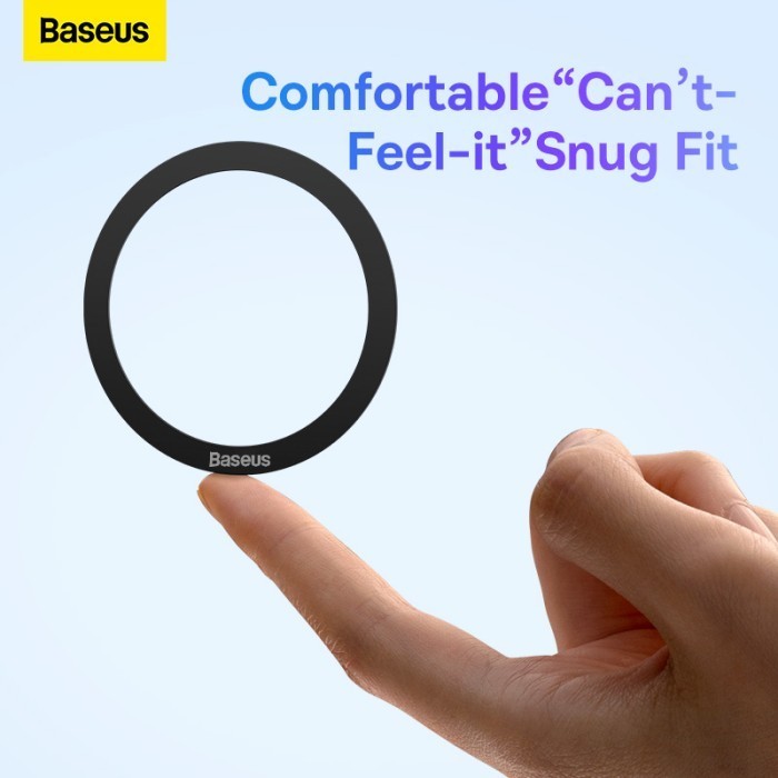 Jual BASEUS Sticker Halo Metal Ring Wireless Magnetic Plat Adapter ...
