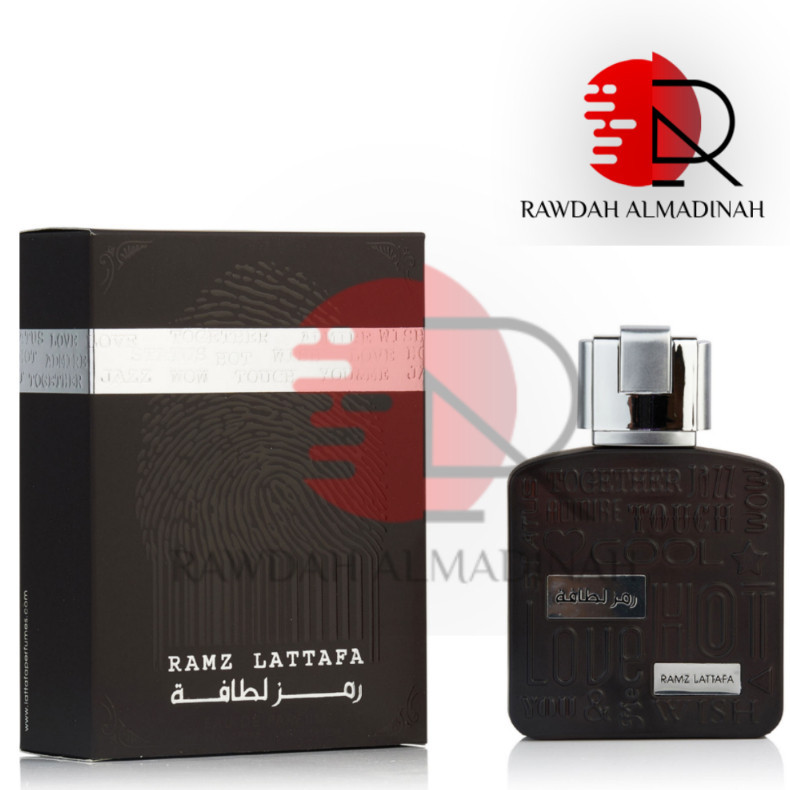 Jual Ramz lattafa silver perfume EDP Original from Dubai 100 ml ...