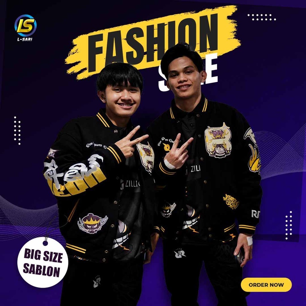 Jual JAKET VARSITY RRQ BORDIR "THE LEGACY" TERBARU TAHUN 2024 JUMBO ...