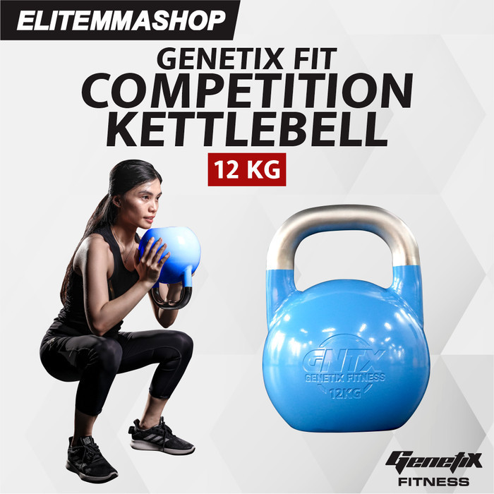 Jual GENETIX FIT Competition Kettlebell 12KG | Shopee Indonesia