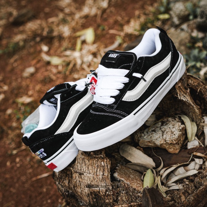 Jual Vans Vault Knu Skool x Imran Potato Original - Black White, 37 ...