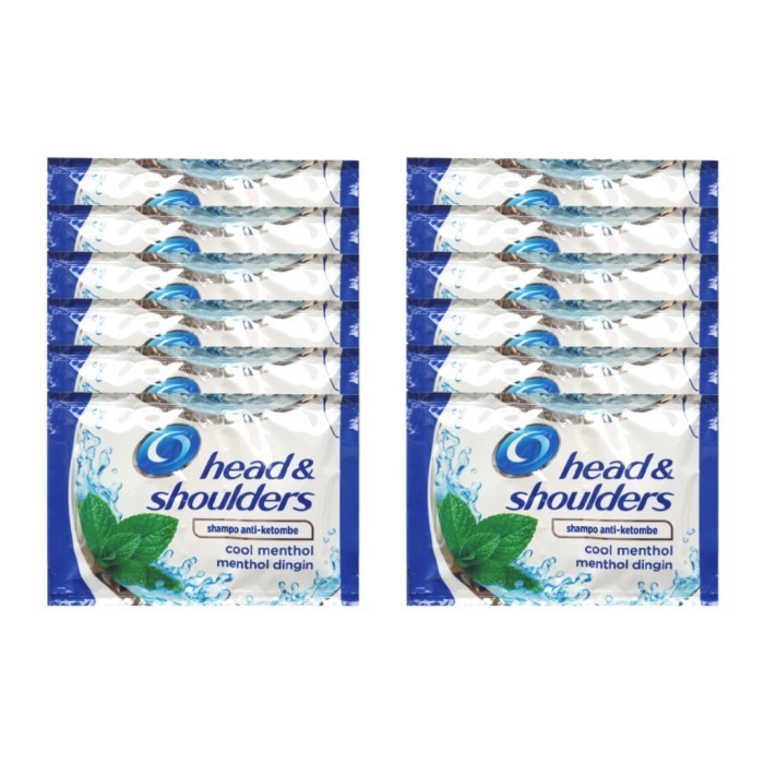 Jual HEAD & SHOULDERS SHP COOL MENTHOL SACHET 12X10GR | Shopee Indonesia