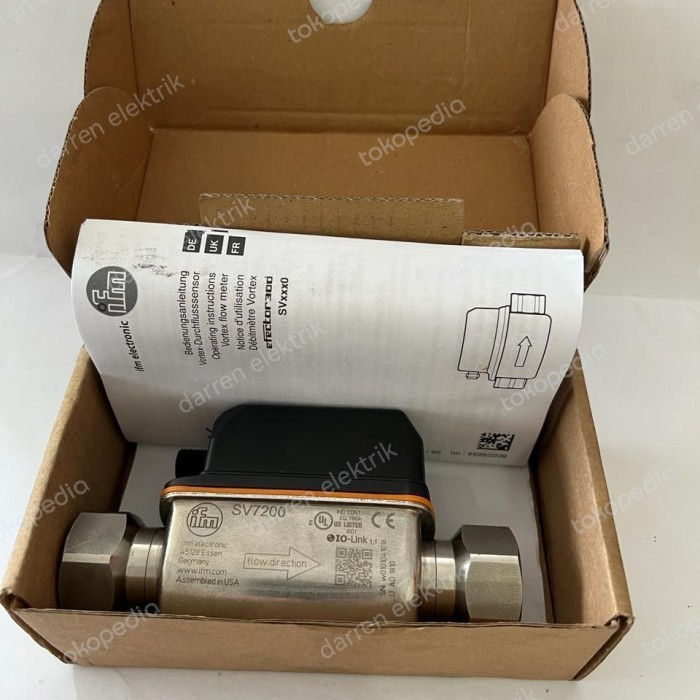 Jual IFM vortex flow meter with display SV7200 | Shopee Indonesia