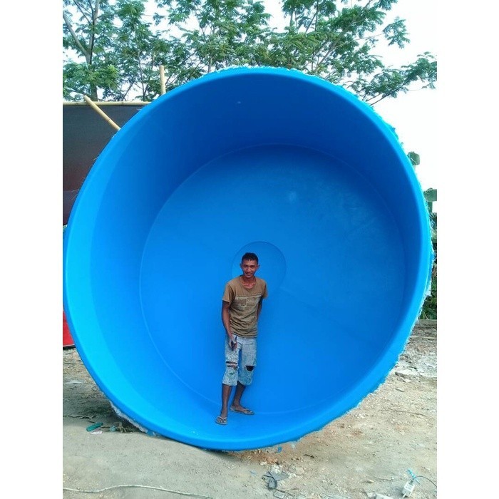Jual Bak Bak Fiber Bulat Diameter 300X120 Cm | Shopee Indonesia