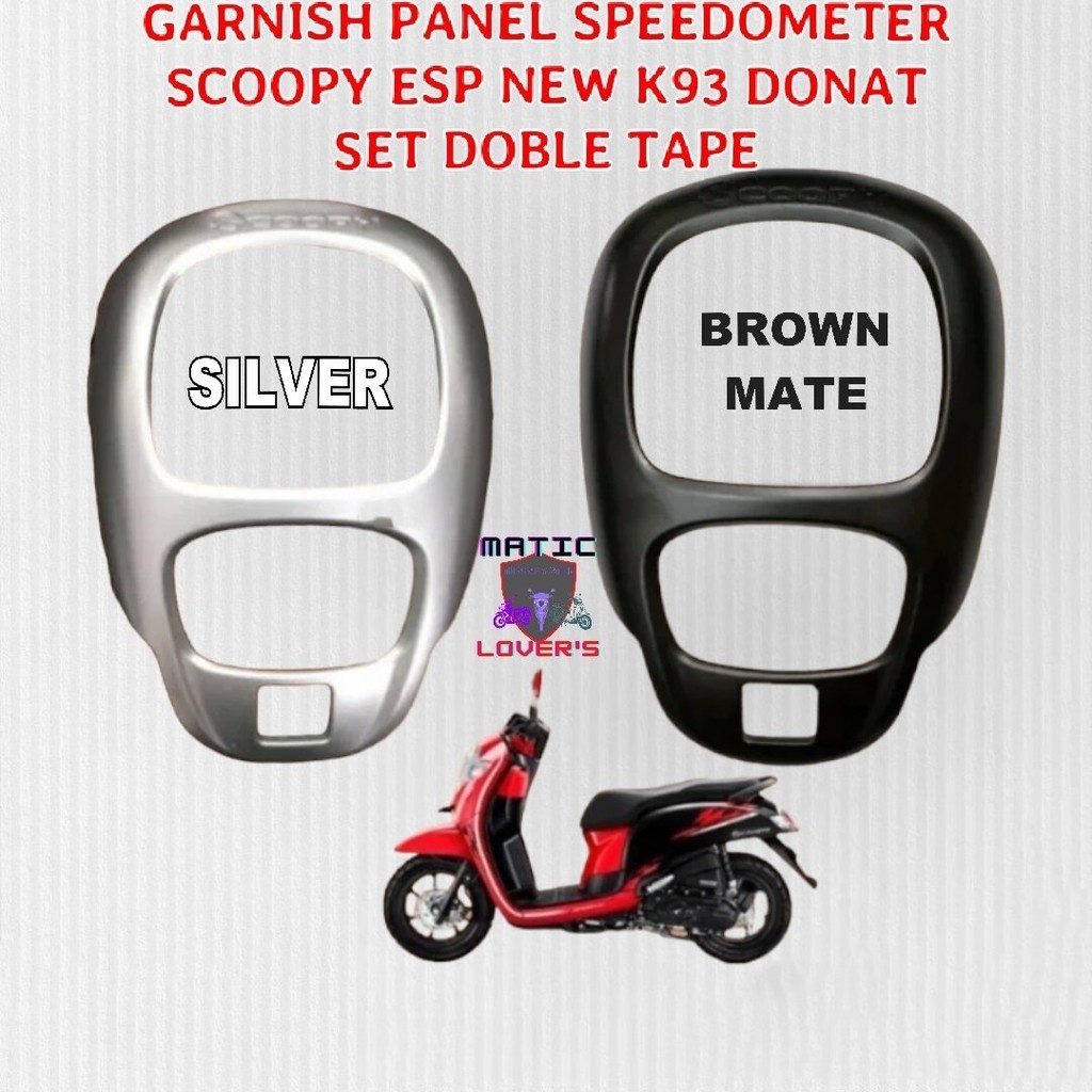 Jual cover garnish panel aksesories speedometer scoopy esp new 2017 sd ...