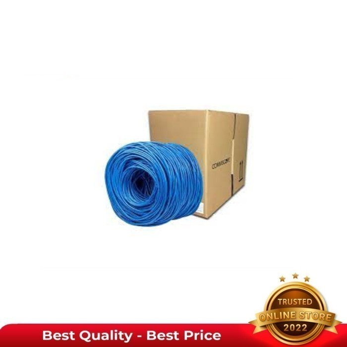Jual KABEL LAN COMMSCOPE CAT 6 BLUE (305M) | Shopee Indonesia