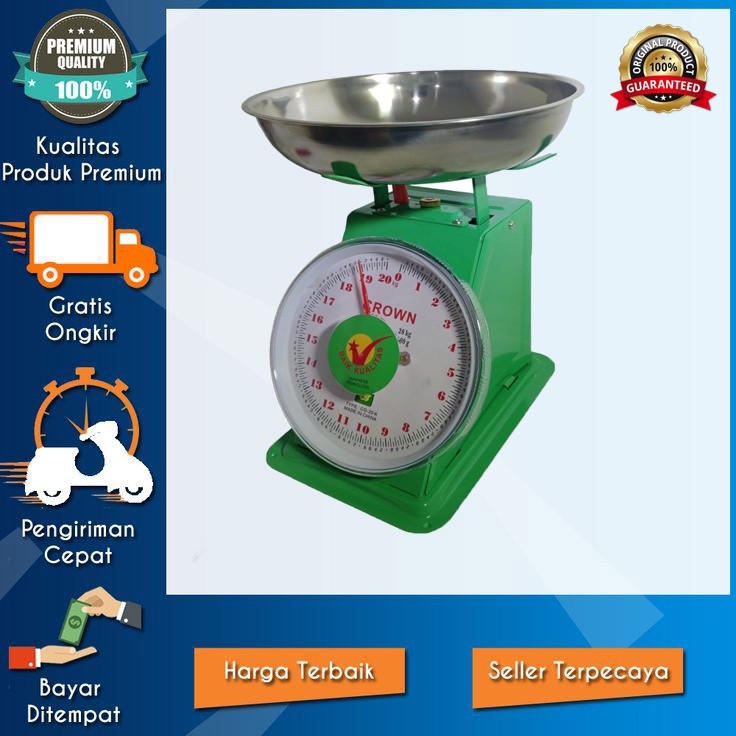 Jual LY69FV Timbangan Jarum CROWN / BMW - Timbangan Duduk / Timbangan Mangkok / Timbangan Daging ...