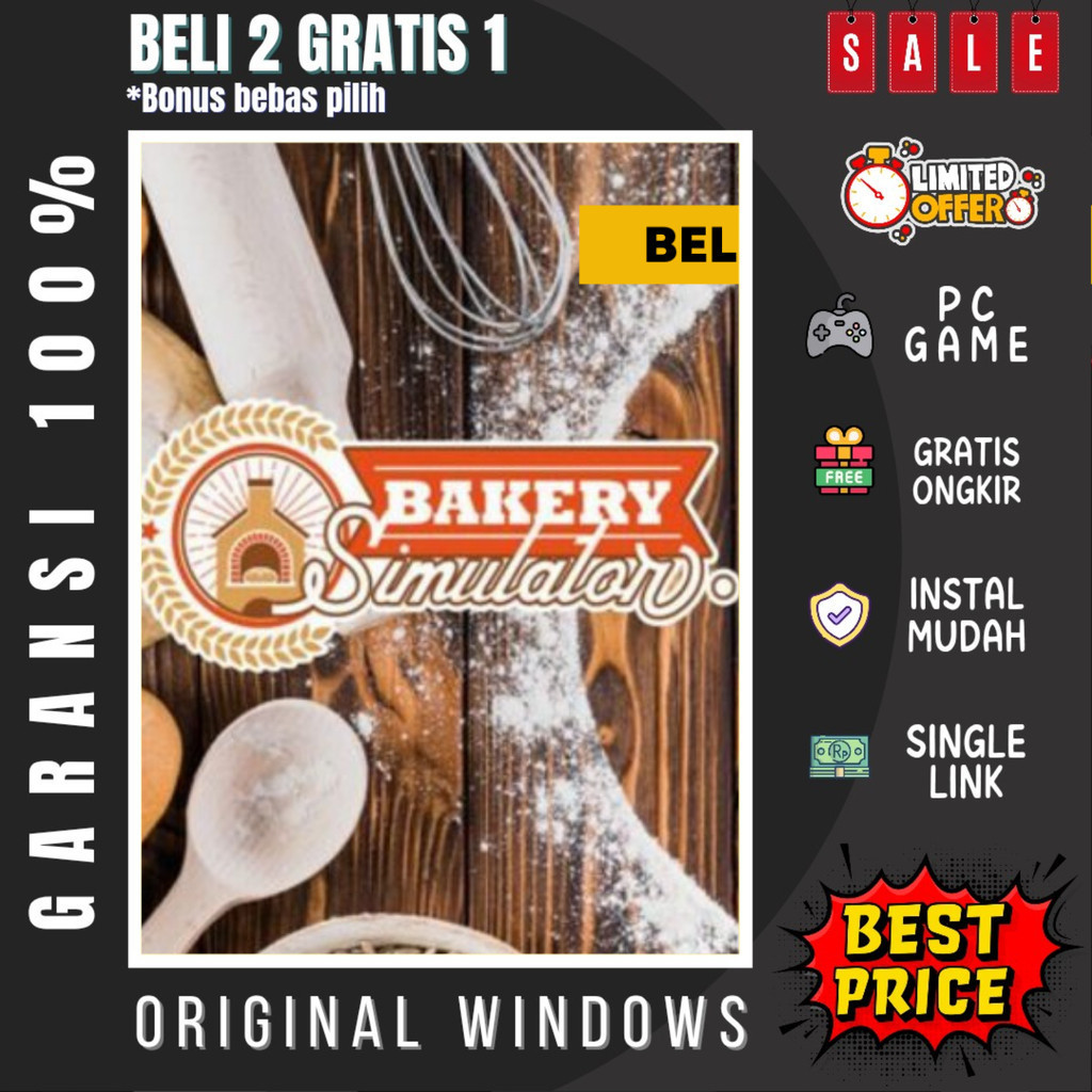Jual BAKERY SIMULATOR - GAME PC - GAME LAPTOP - PC GAMES - BELI 2 ...